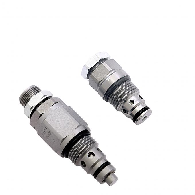 Steel Hydraulic Cartridge Relief Valve Plug In Overflow Safety Valve
