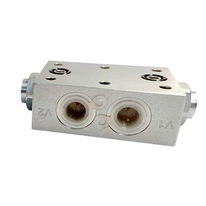 Double Check Hydraulic Lock Valve Safety Dual Cartridge Type