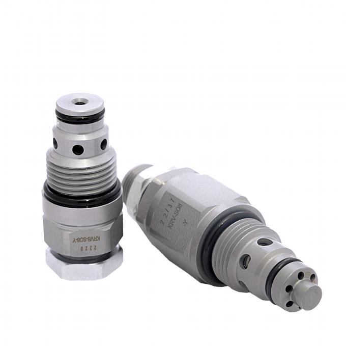 Steel Hydraulic Cartridge Relief Valve Plug In Overflow Safety Valve