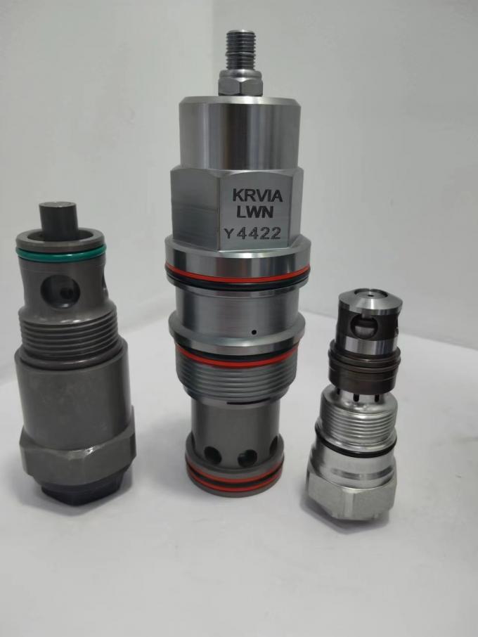 Steel Hydraulic Cartridge Relief Valve Plug In Overflow Safety Valve